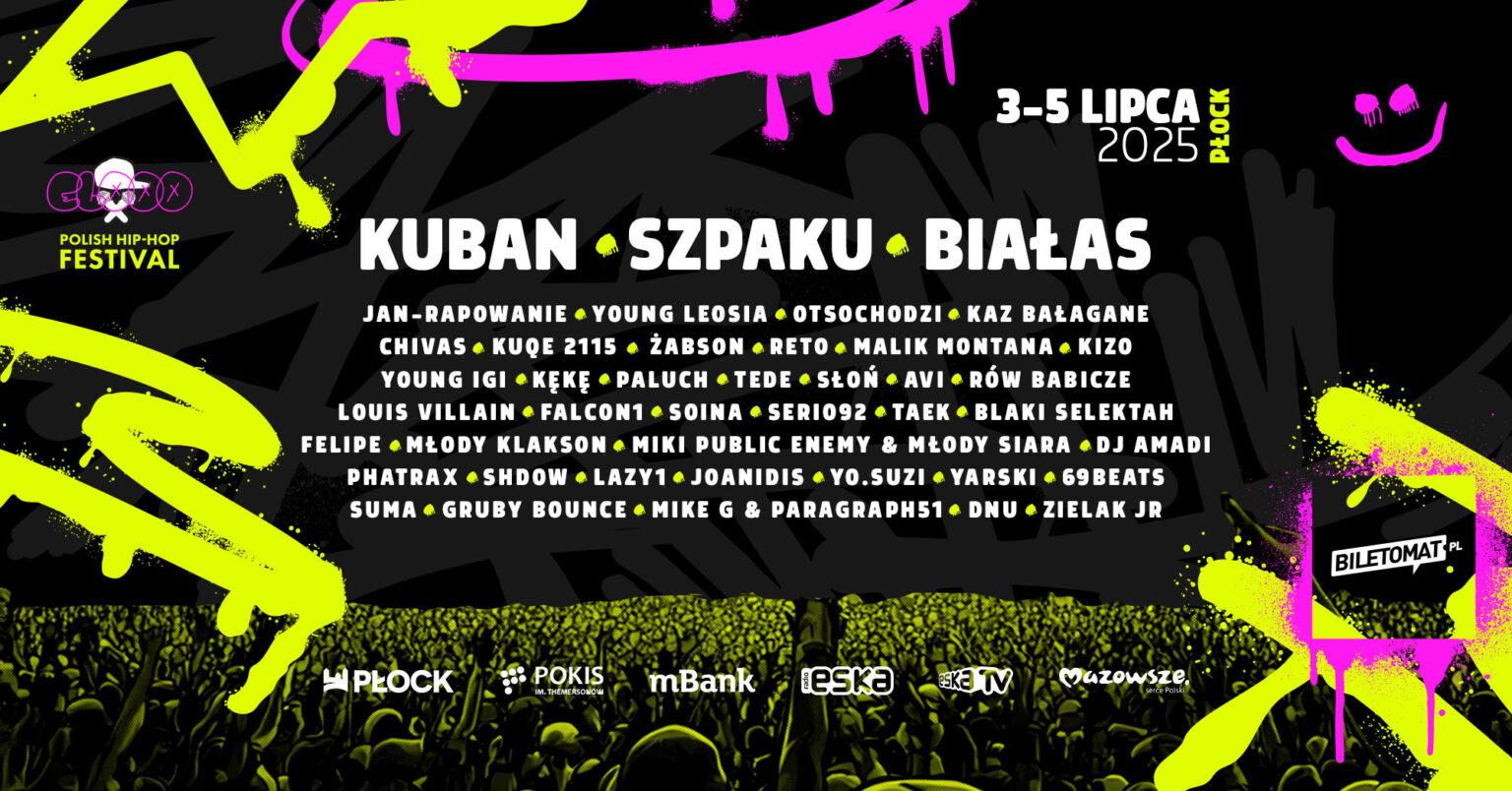 Polish Hip-Hop Festival – XI edycja / Płock 2025 – Kalendarz Imprez Płock